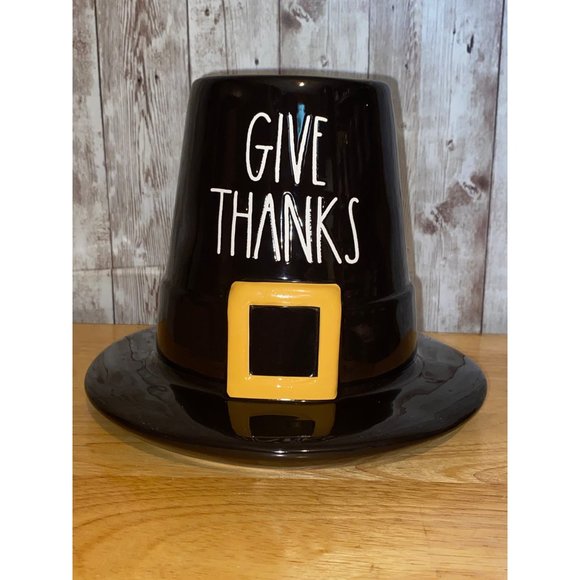 Rae Dunn | Holiday | 222 Rae Dunn Give Thanks Pilgrim Hat Fall ...